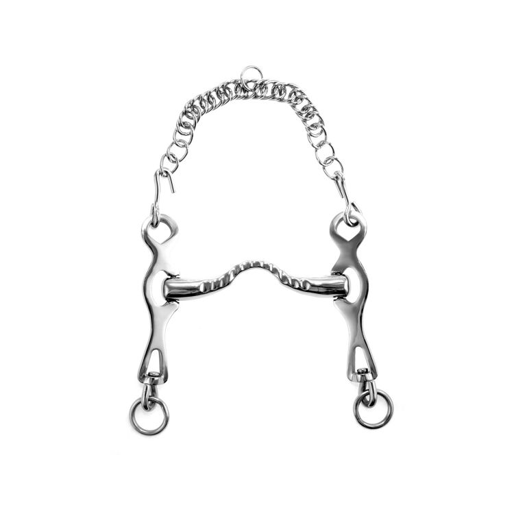 AmaHorse. MORSO PORTOGHESE INOX INTERO ASTE MOBILI