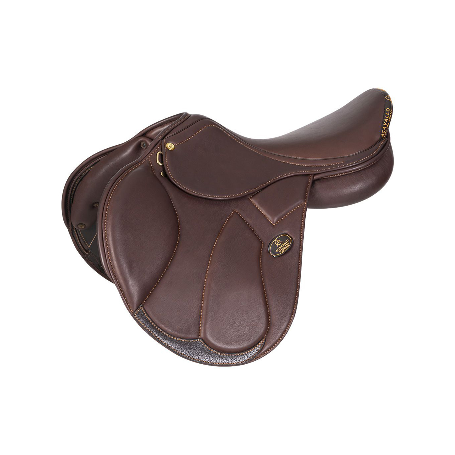 SELLA ACAVALLO GUTTUSO DA SALTO CON CUSCINI IN LANA. Amahorse Trading srl